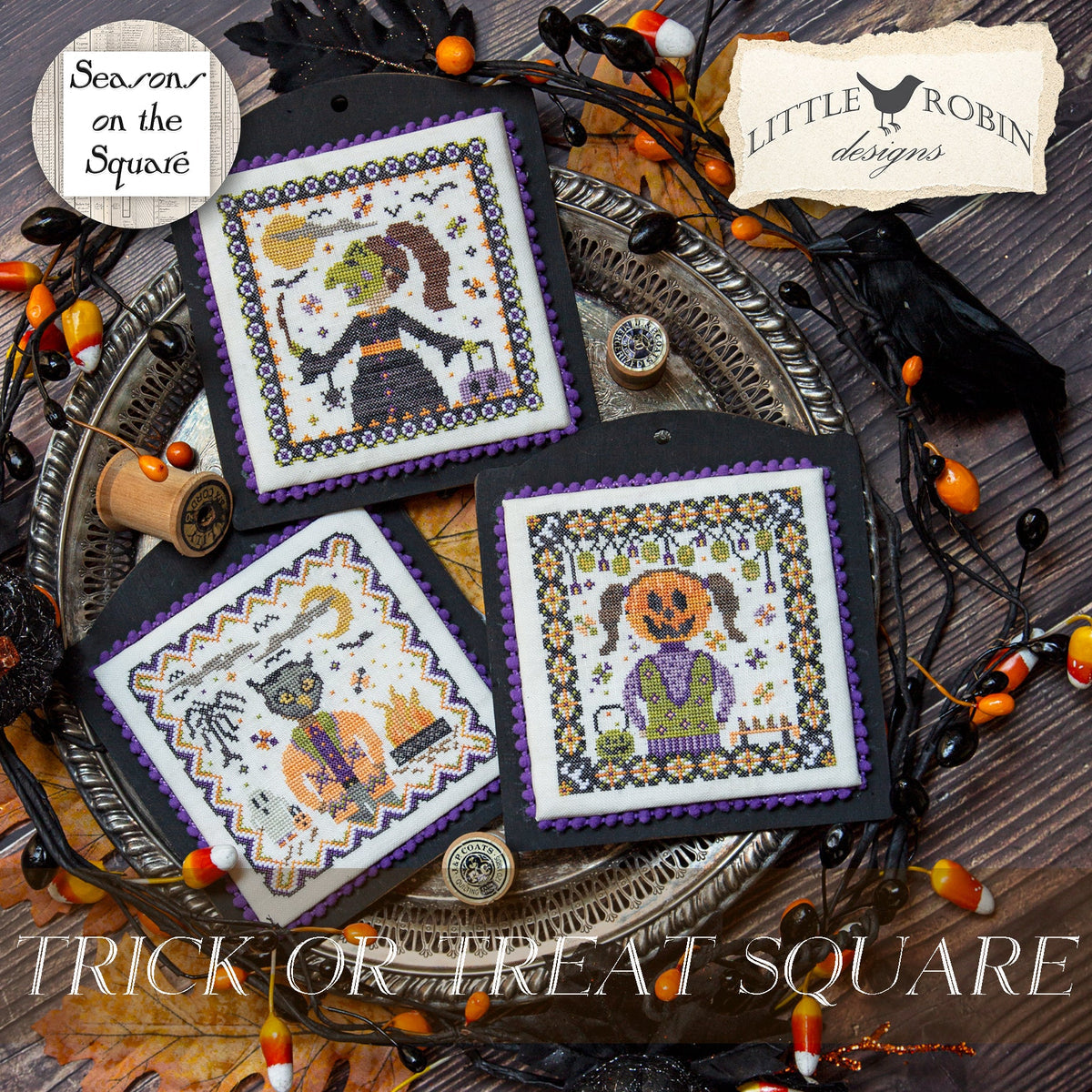 Little Robin Designs - Seasons on the Square: Trick or Treat Square ...